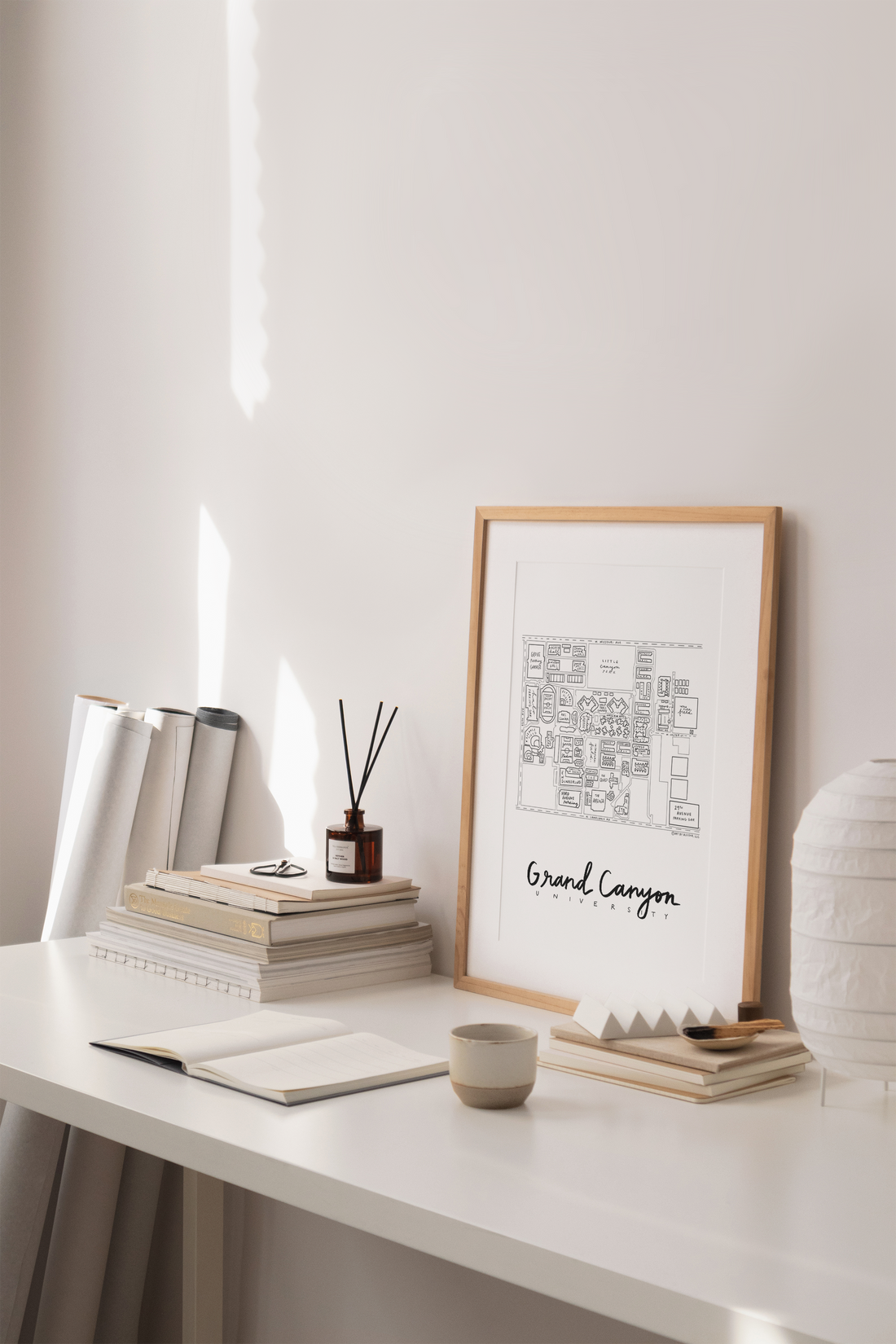 Grand Canyon University Campus Map Print – (BY) ALEISHA