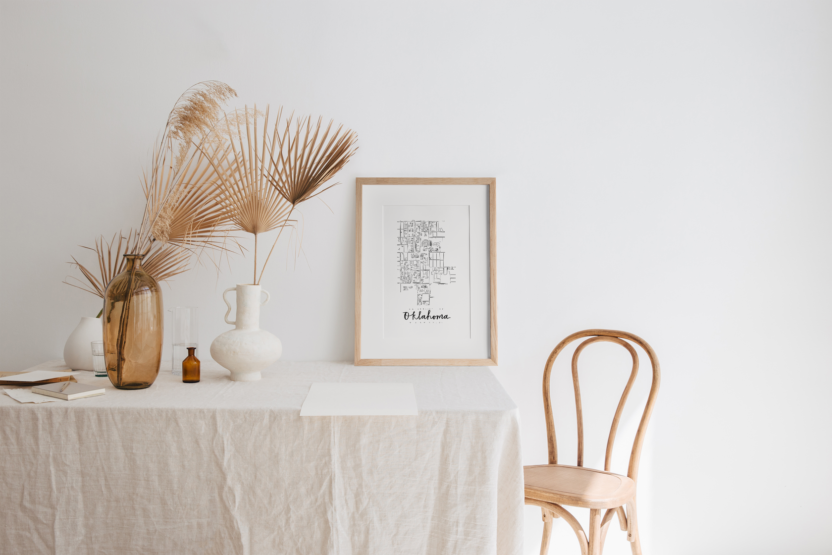 University of Oklahoma Campus Map Print – (BY) ALEISHA